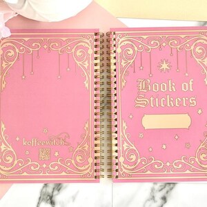 Reusable Sticker Book Magical Book of Stickers - Etsy