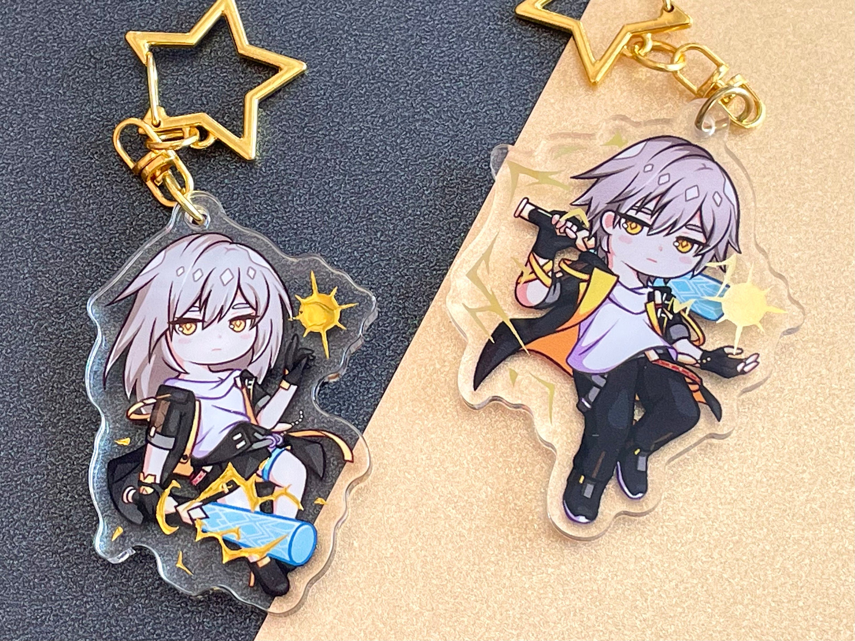 Honkai Star Rail Foil Keychain Set 01 - Etsy