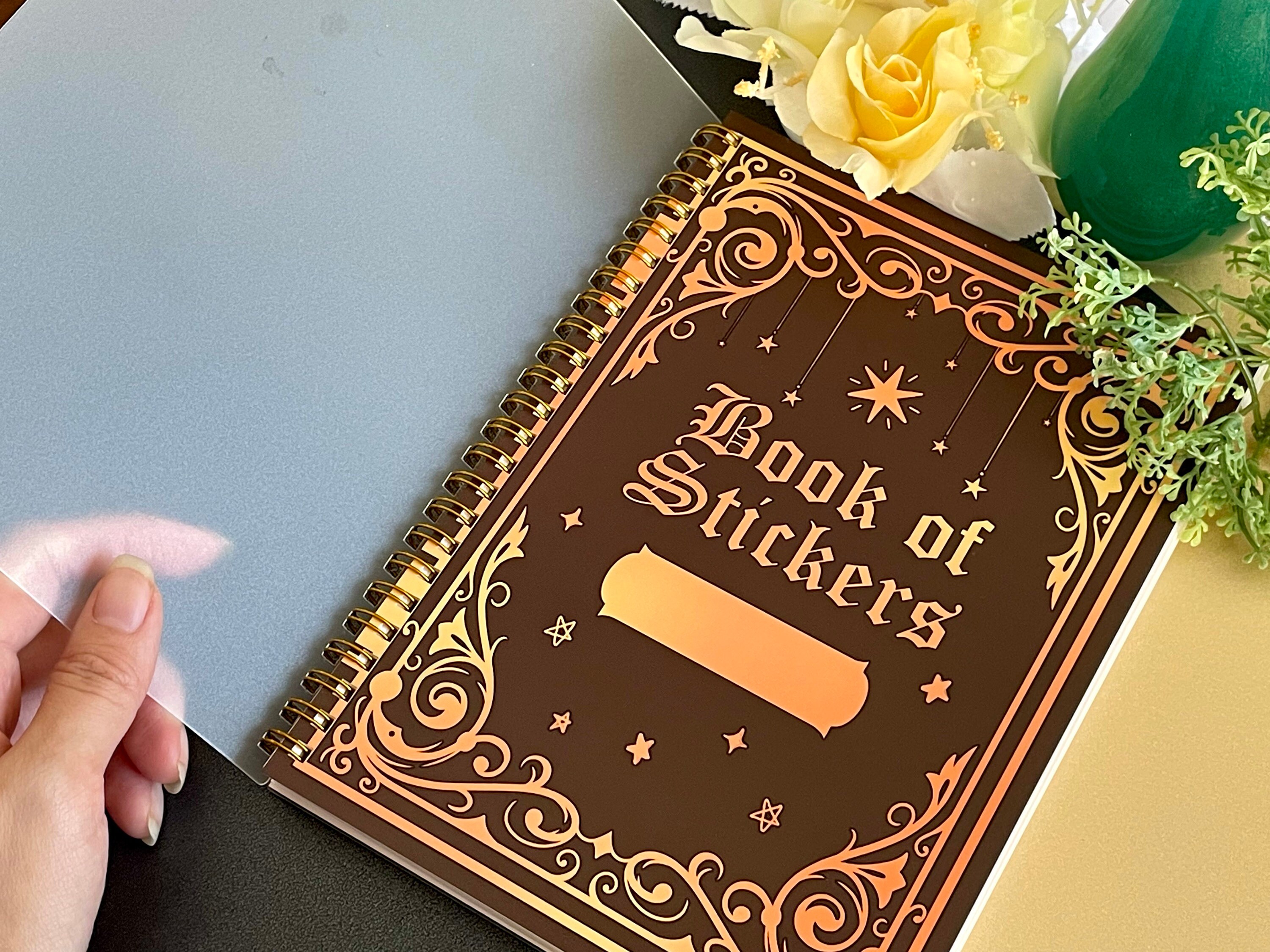 Reusable Sticker Book Magical Book of Stickers - Etsy