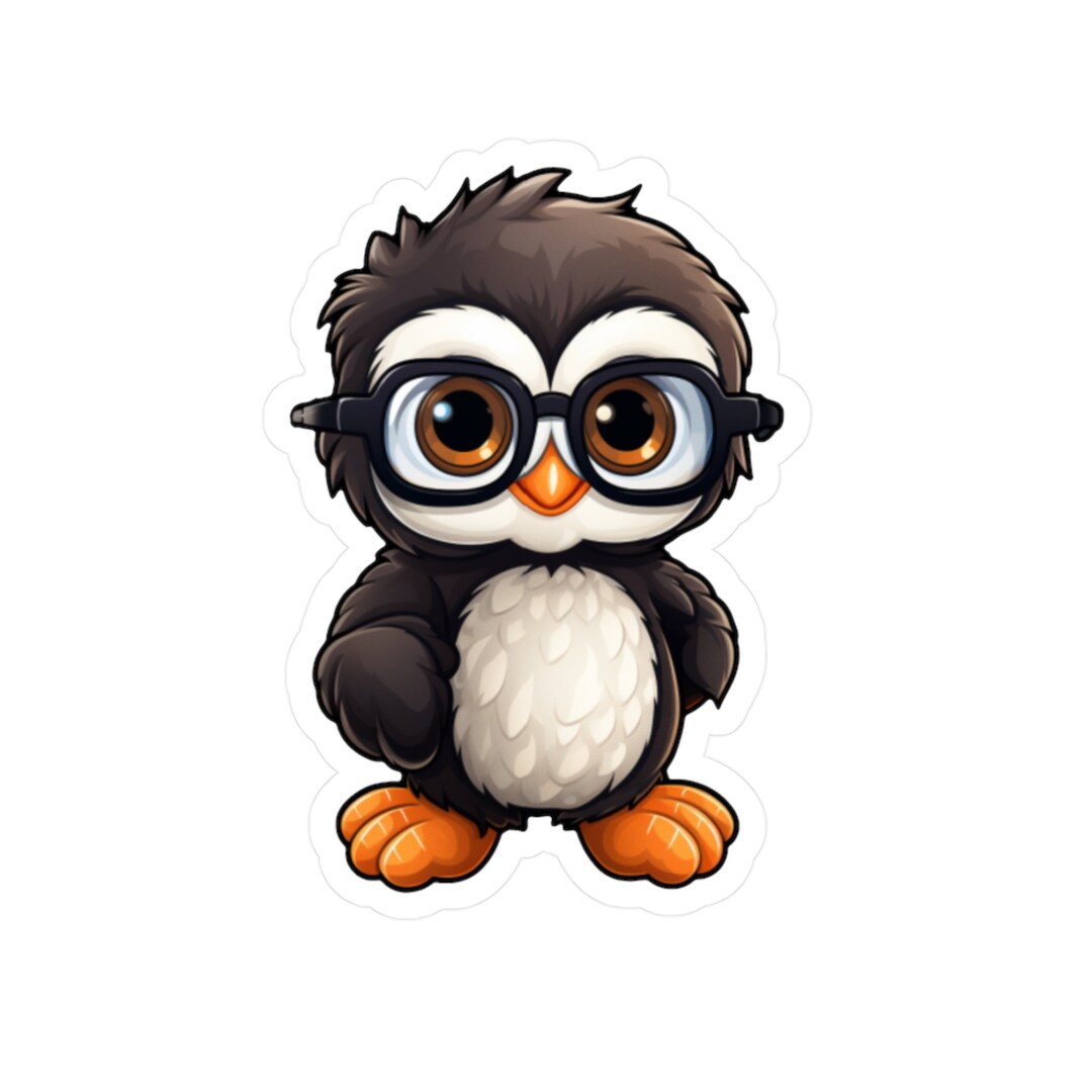 Smart Penguin - Etsy