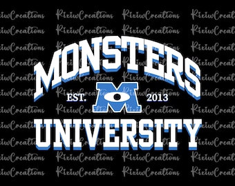 Retro Monsters University Png, Monsters University Png, Monsters ...