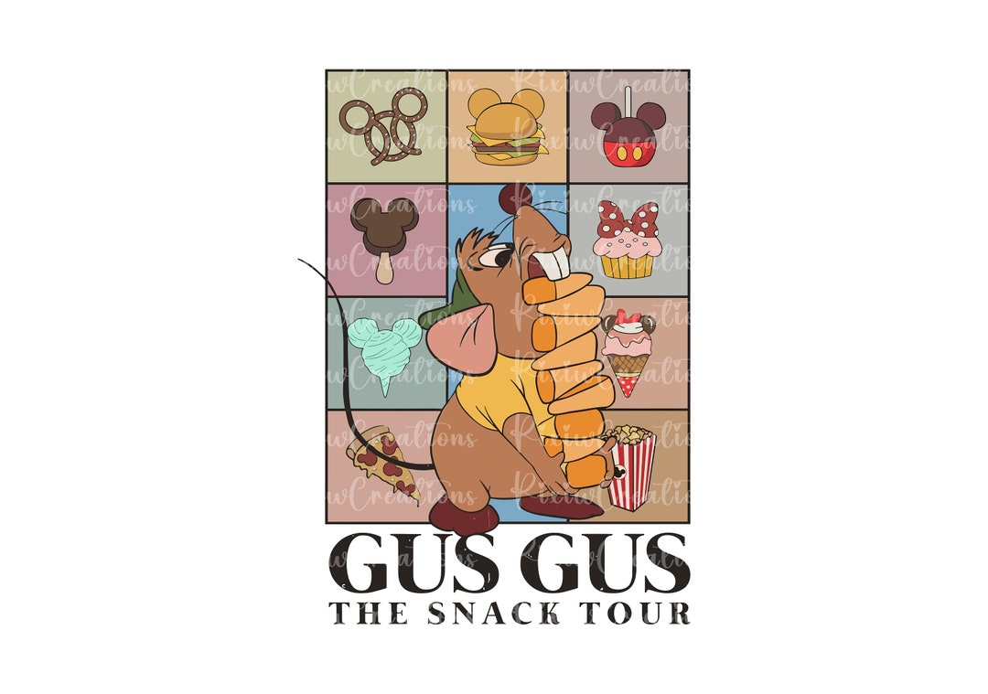 Retro Gus Gus Snack Tour Png, Lookin' Like A Snack Gus Png, Gus Gus ...