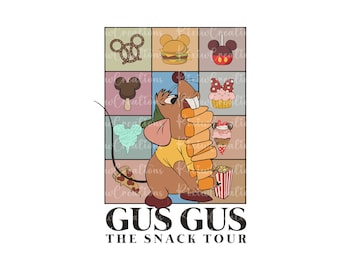 Retro Gus Gus Snack Tour Png, Lookin' Like A Snack Gus Png, Gus Gus ...