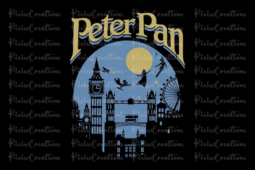 Peter Pan Svg, Peter Pan Png, Peter Pan Sublimation Svg, Peter Pan ...