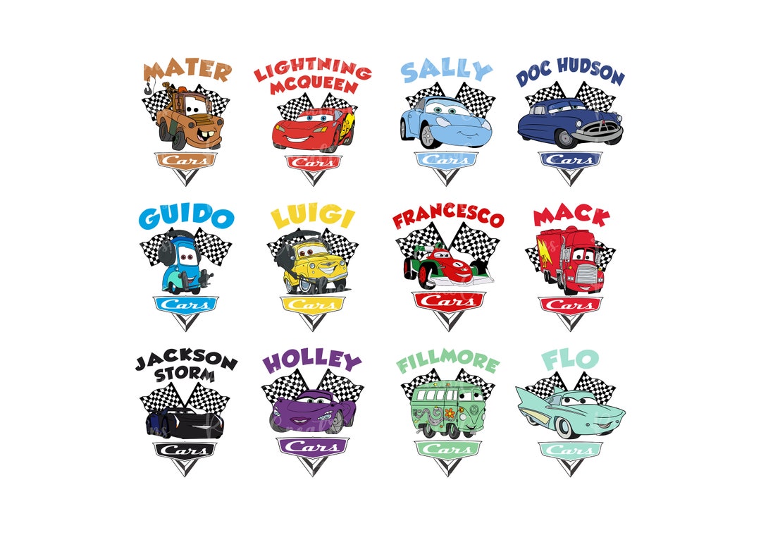 Cars Png Bundle, Cars Svg Bundle, Cars Png, Cars Svg, Cricut Svgs, Cars ...