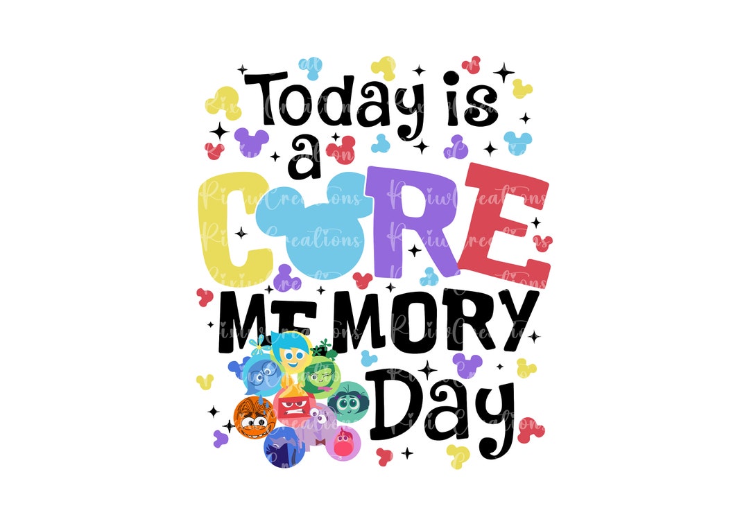 Today is a Core Memory Day Png Svg, Inside Out 2 Png, All the Feels Png ...