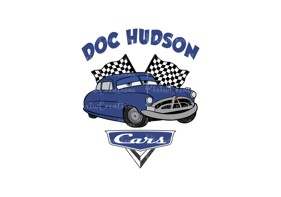 Cars Png Svg, Doc Hudson Png, Svg for Cricut, Doc Hudson Svg, Png Cars ...