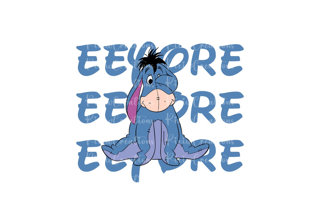 Eeyore Png, Eeyore Svg, Winnie the Pooh Shirt Png, Svg for Cricut ...