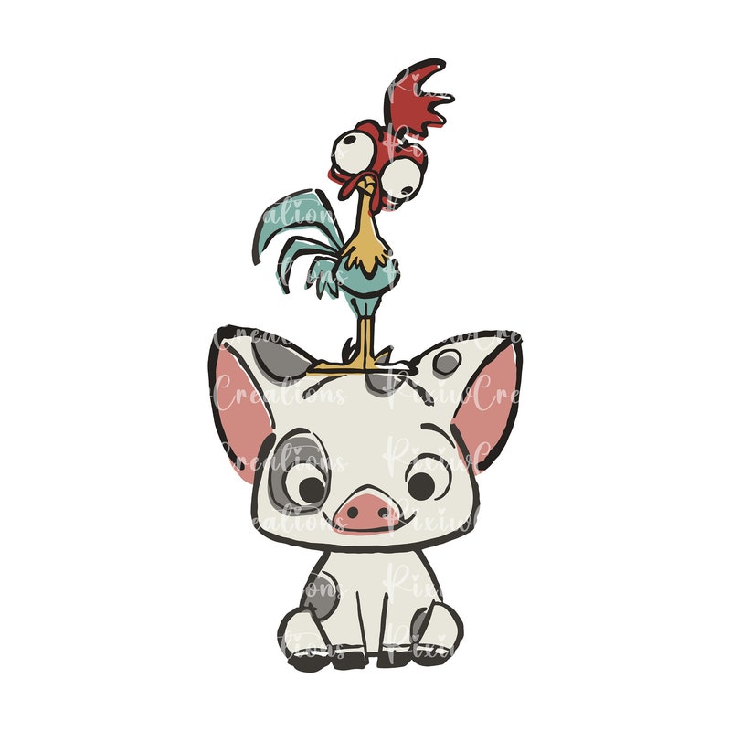 Hei Hei Clipart - Etsy