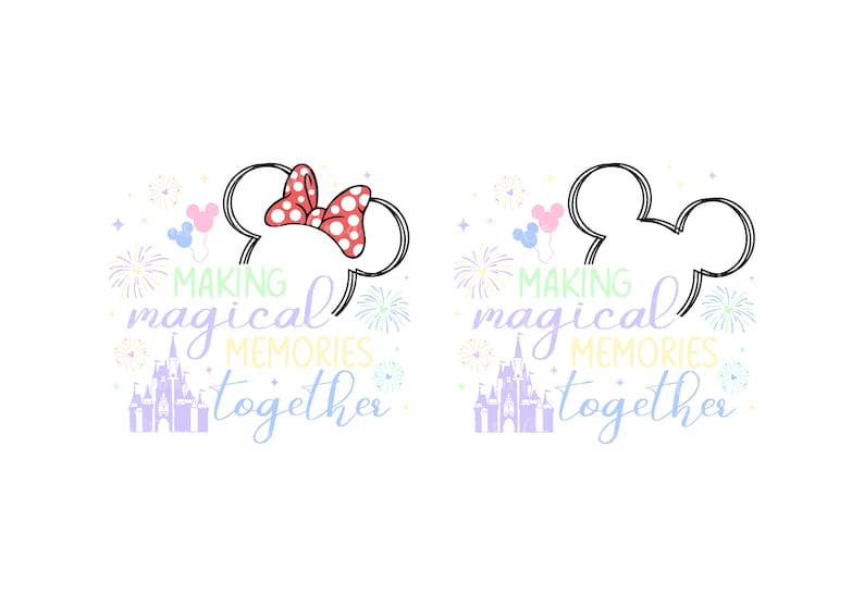 Haciendo recuerdos mágicos juntos svg png, svg para cricut, vacaciones ...