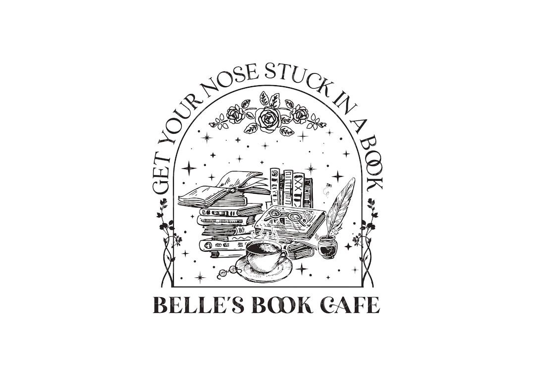 Belle Png, Belle Svg, Book Club Png, Book Club Svg, Princess Book Club ...