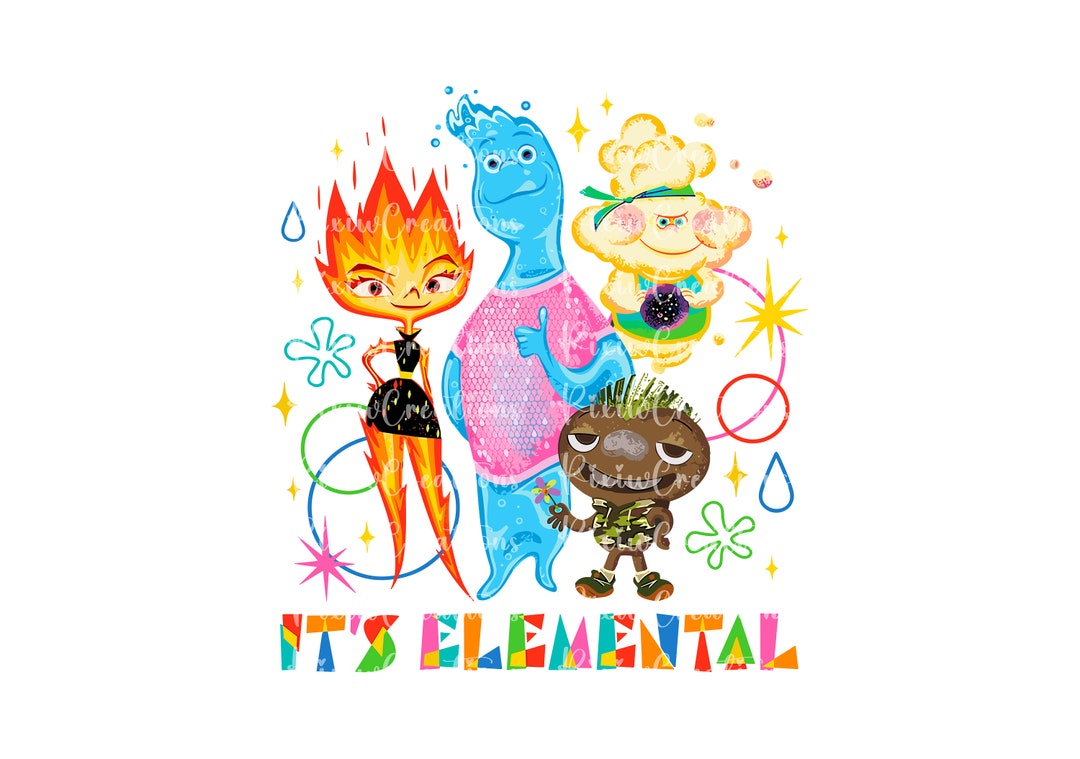 It's Elemental Png, Elemental Png, Elemental Clipart, Elemental Movie ...