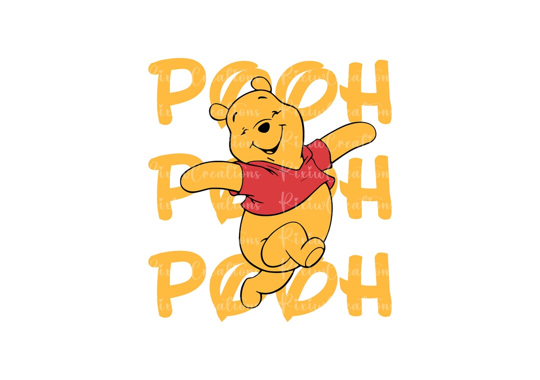 Pooh Png, Pooh Svg, Winnie the Pooh Shirt Png, Svg for Cricut, Winnie ...