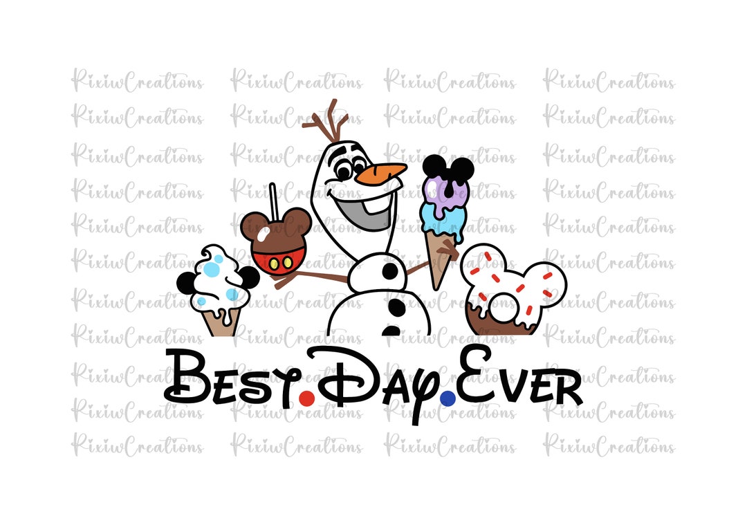 Olaf Best Day Ever Png, Olaf Svg, Olaf Png, Magical Castle Png, Magical ...