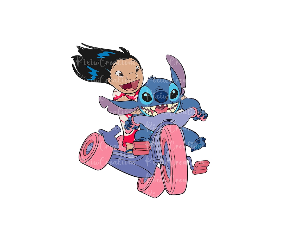 Retro Lilo and Stitch Png, Funny Stitch Png, Retro Stitch Png, Stitch ...