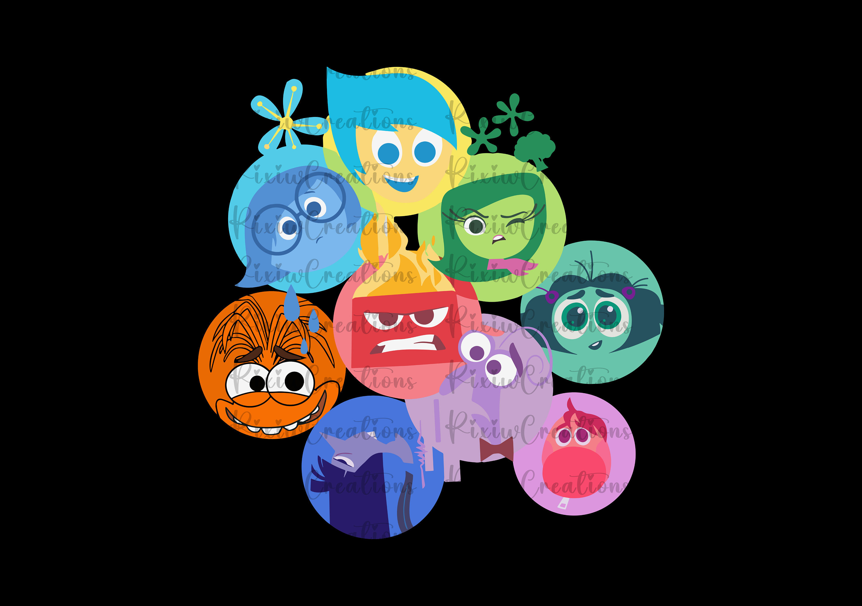Inside Out 2 Personajes Png, Inside Out 2 Clipart Png, Todos los ...