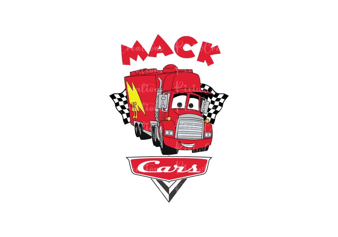 Cars Png Svg, Mack Png, Svg for Cricut, Mack Svg, Png Cars Sublimation ...