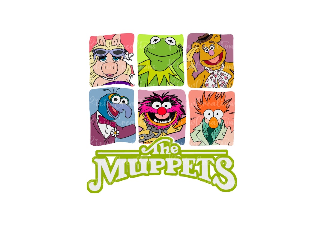 Muppets Png, Muppets Png for Sublimation, Muppets Shirt Png, Family ...