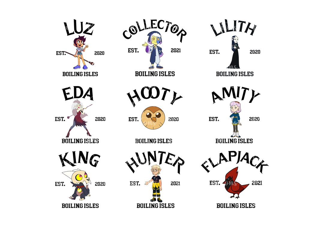 Owl House Png Bundle, Hexside School of Magic and Demonics Png, Hexside ...