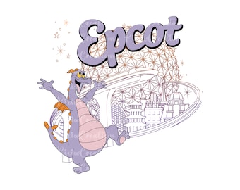 Figment Epcot Png Svg, Figment Png, Retro Figment Png, Figment the ...