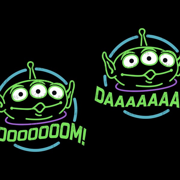 Toy Story Alien Logo Svg - Etsy
