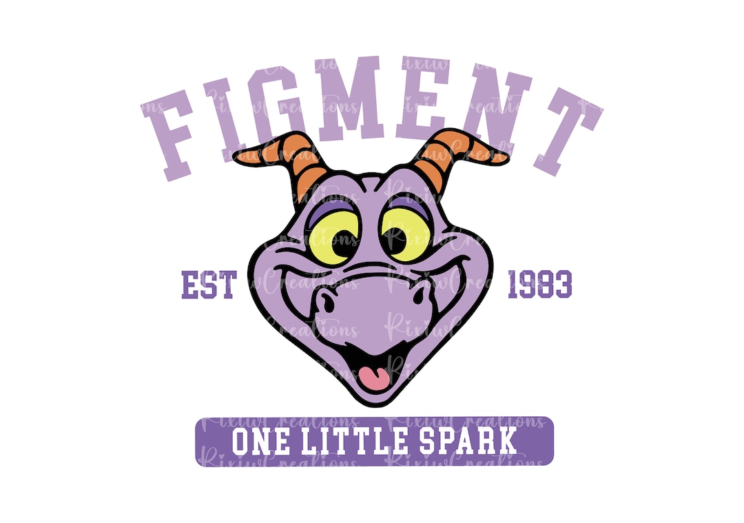 Figment Epcot Png, Figment Png, Retro Figment Png, Figment the Dragon ...