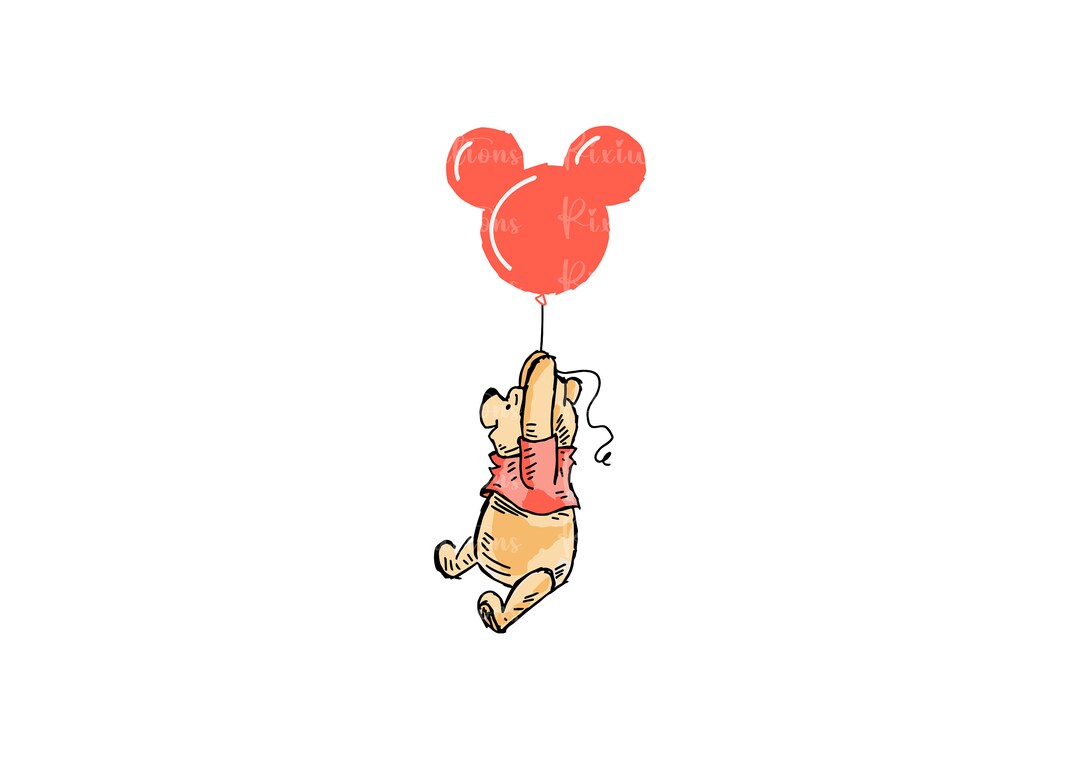 Retro Winnie the Pooh Png, Winnie the Pooh Png, Winnie the Pooh ...