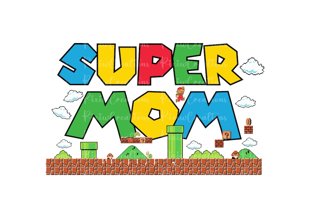 Super Mario Family Matching Png, Mario Dad Mom and Kid Png, Family ...