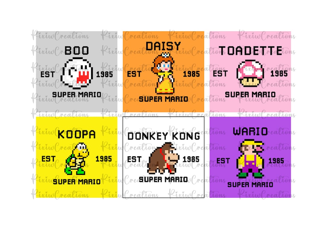 Super Mario Pixel Png, Super Mario Png, Mario Matching Png, Mario Png ...