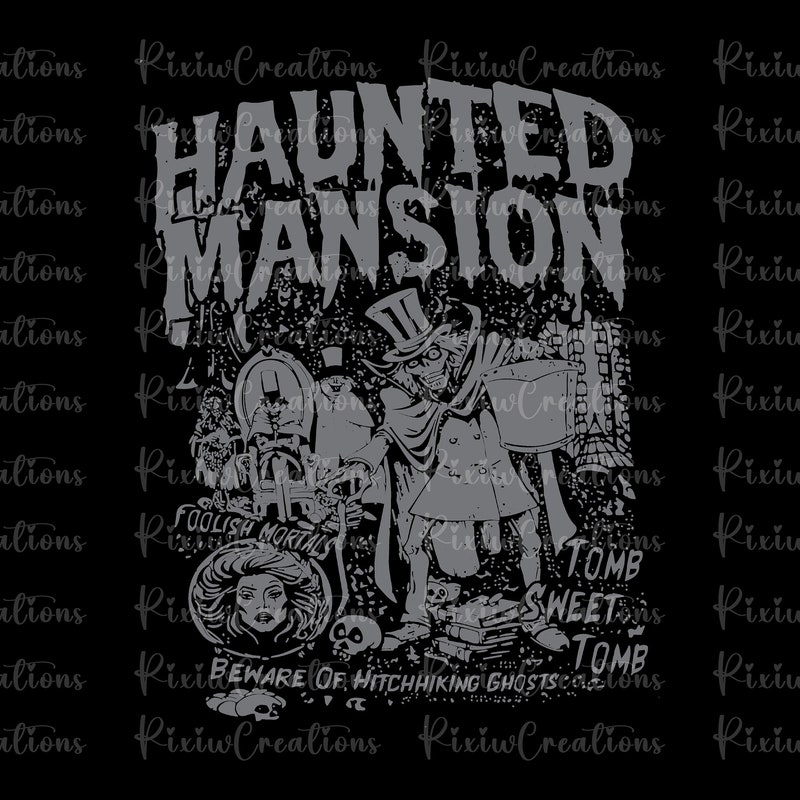 Haunted Mansion Svg - Etsy