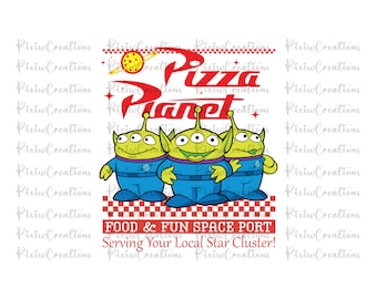 Pizza Aliens SVG, Story About Toys SVG, Green Aliens Svg, Foods and ...