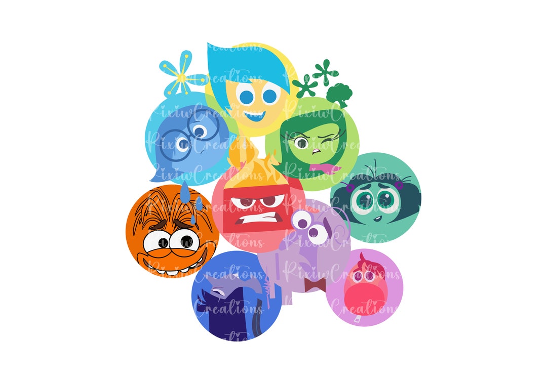 Inside Out 2 Personajes Png, Inside Out 2 Clipart Png, Todos los ...