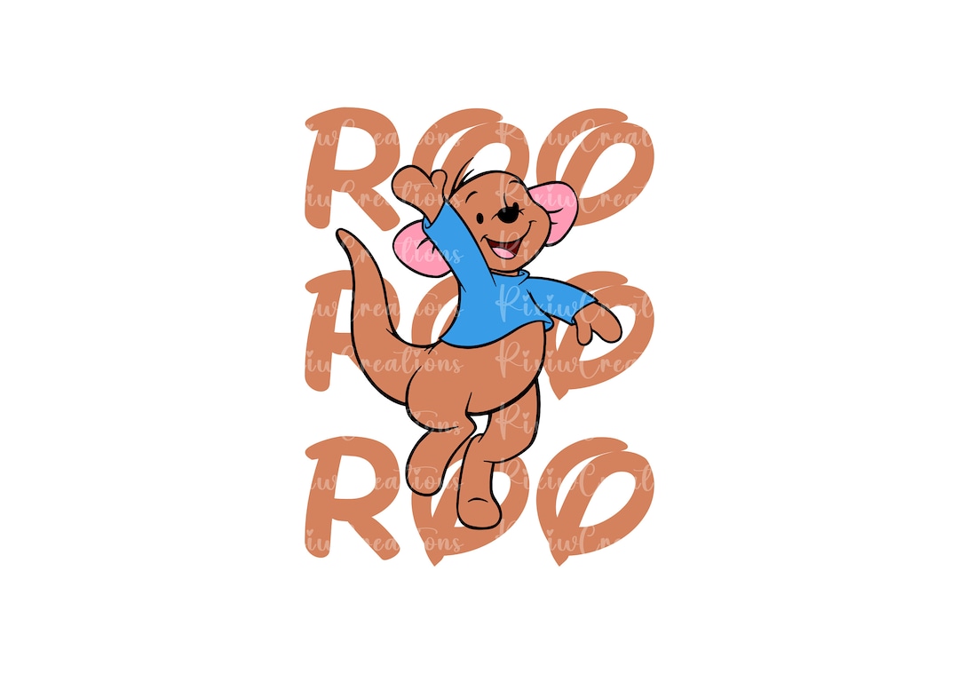 Roo Png, Roo Svg, Winnie the Pooh Shirt Png, Svg for Cricut, Winnie the ...