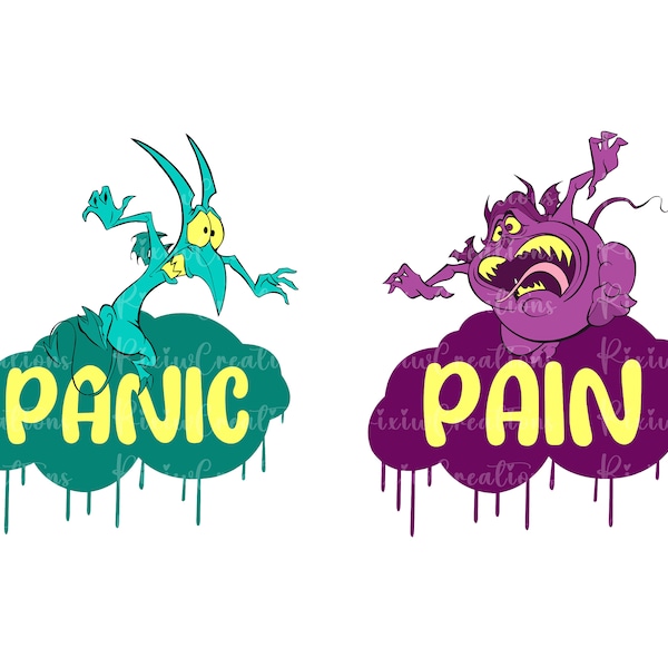 Pain and Panic Svg - Etsy