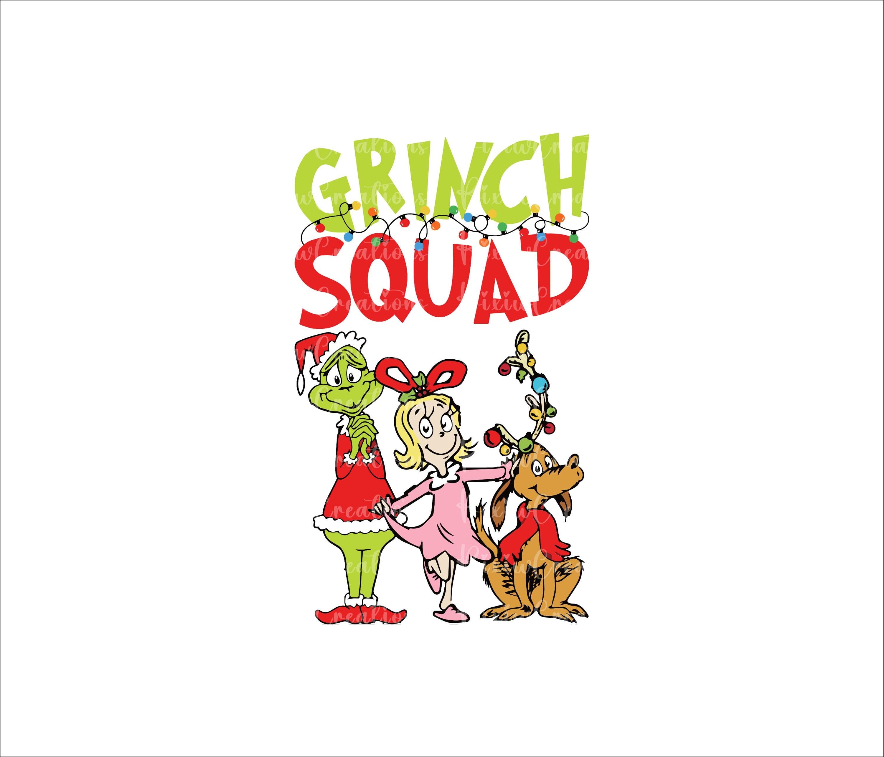 Grinch Squad Png, Grinchmas Svg, Grinch Sublimation, Christmas Svg ...