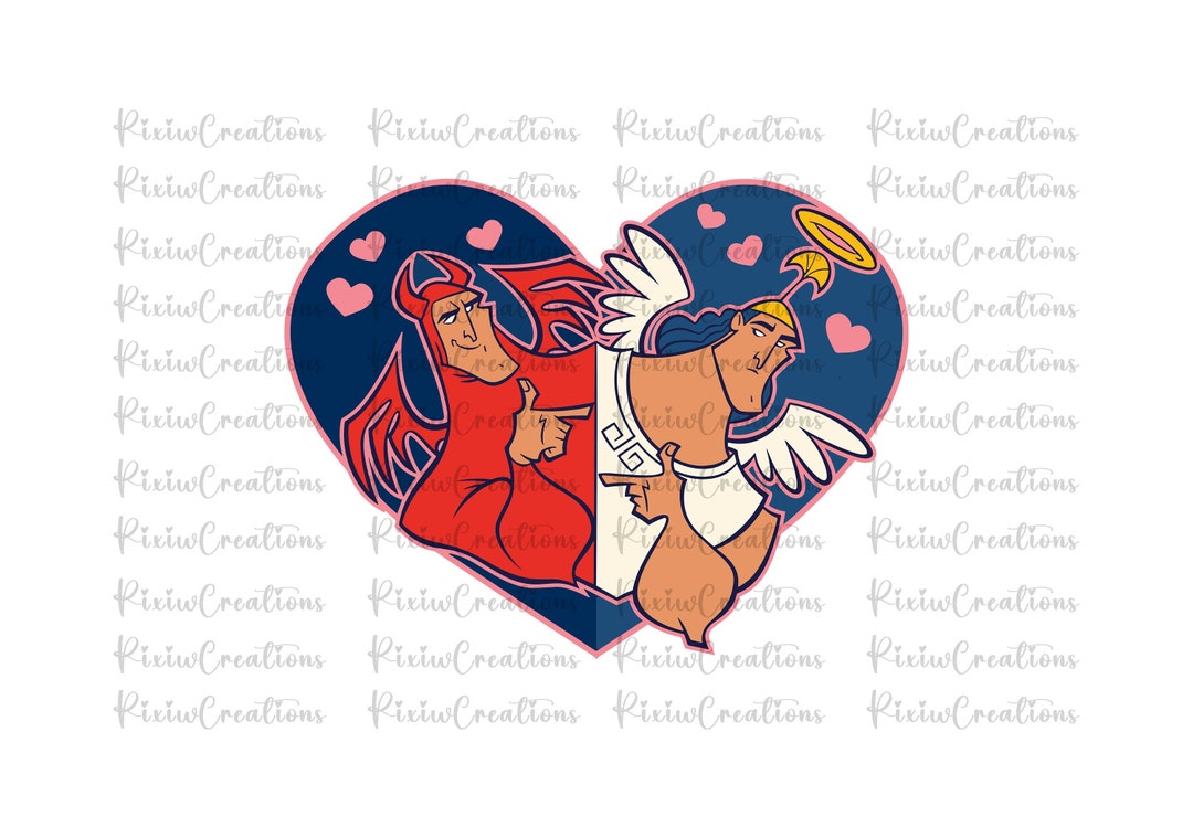 Hercules Demon and Angel Svg, Hercules Png, Hercules Sublimation Design ...