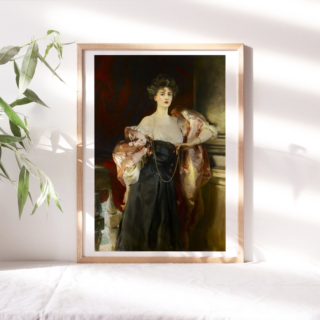 John Singer Sargent, Lady Helen Vincent, 1904, Fine Art Poster, Moody ...