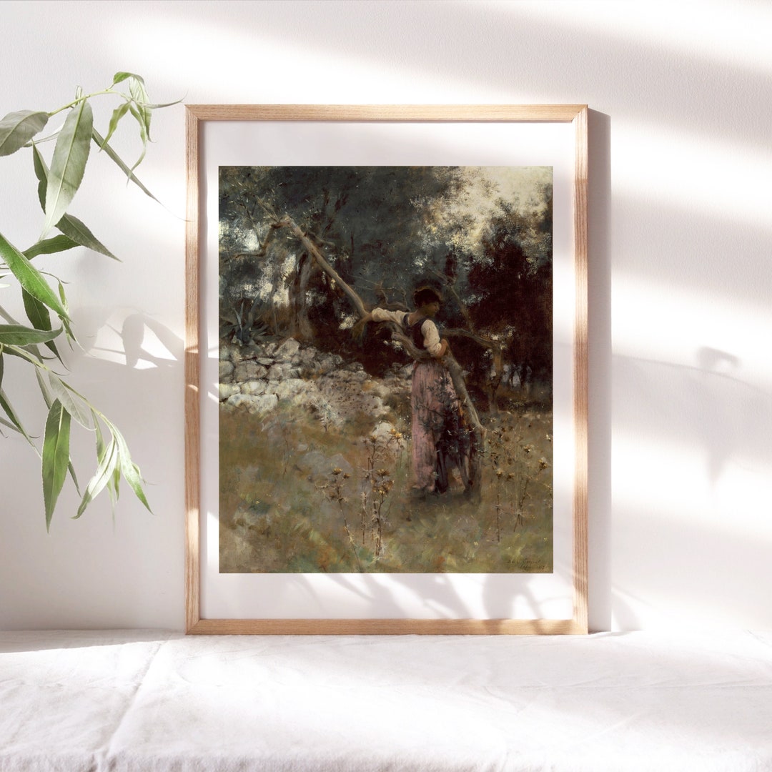 John Singer Sargent, A Capriote, 1878, Living Room Decor, Premium ...