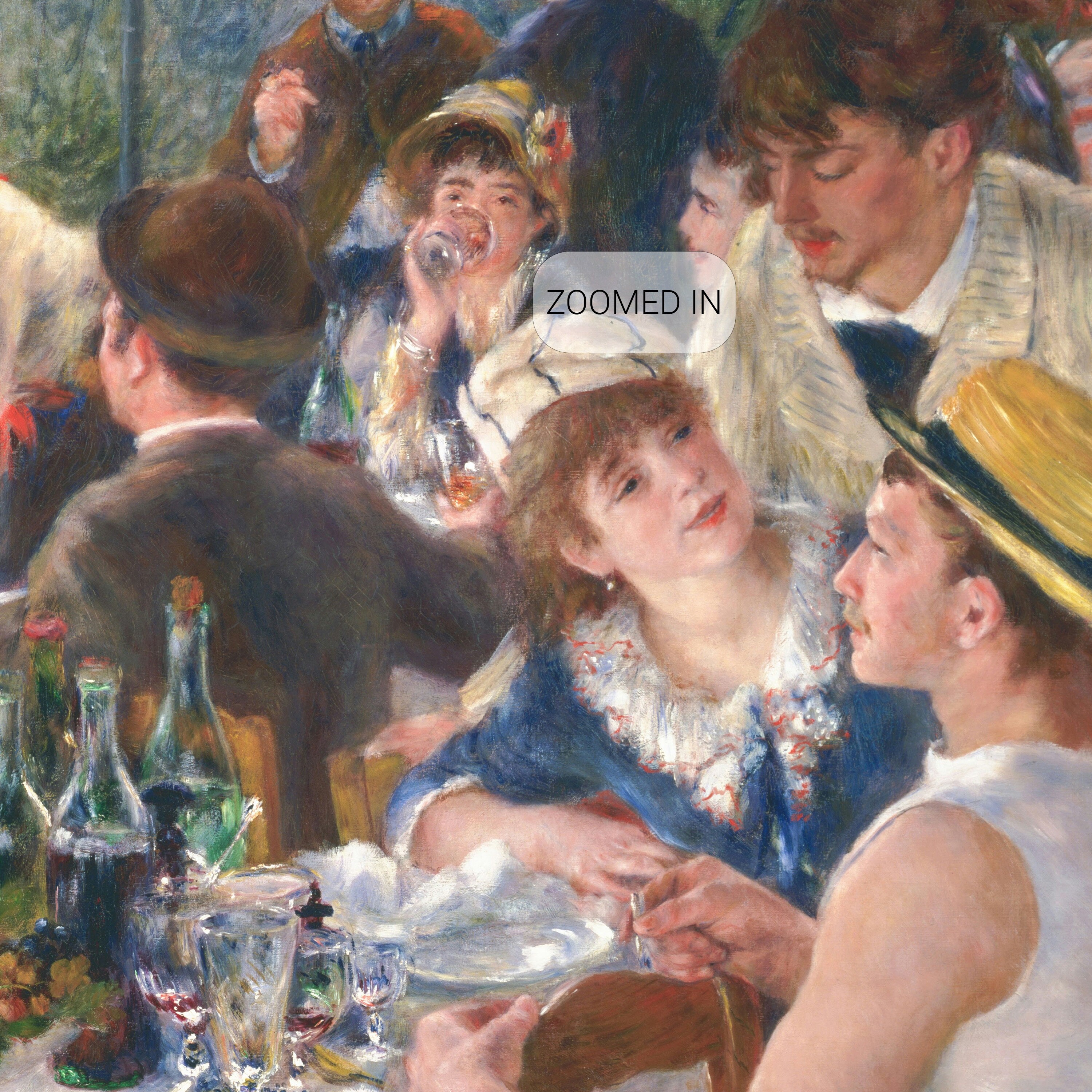 Pierre-auguste Renoir, Luncheon of the Boating Party 1881 Living Room ...