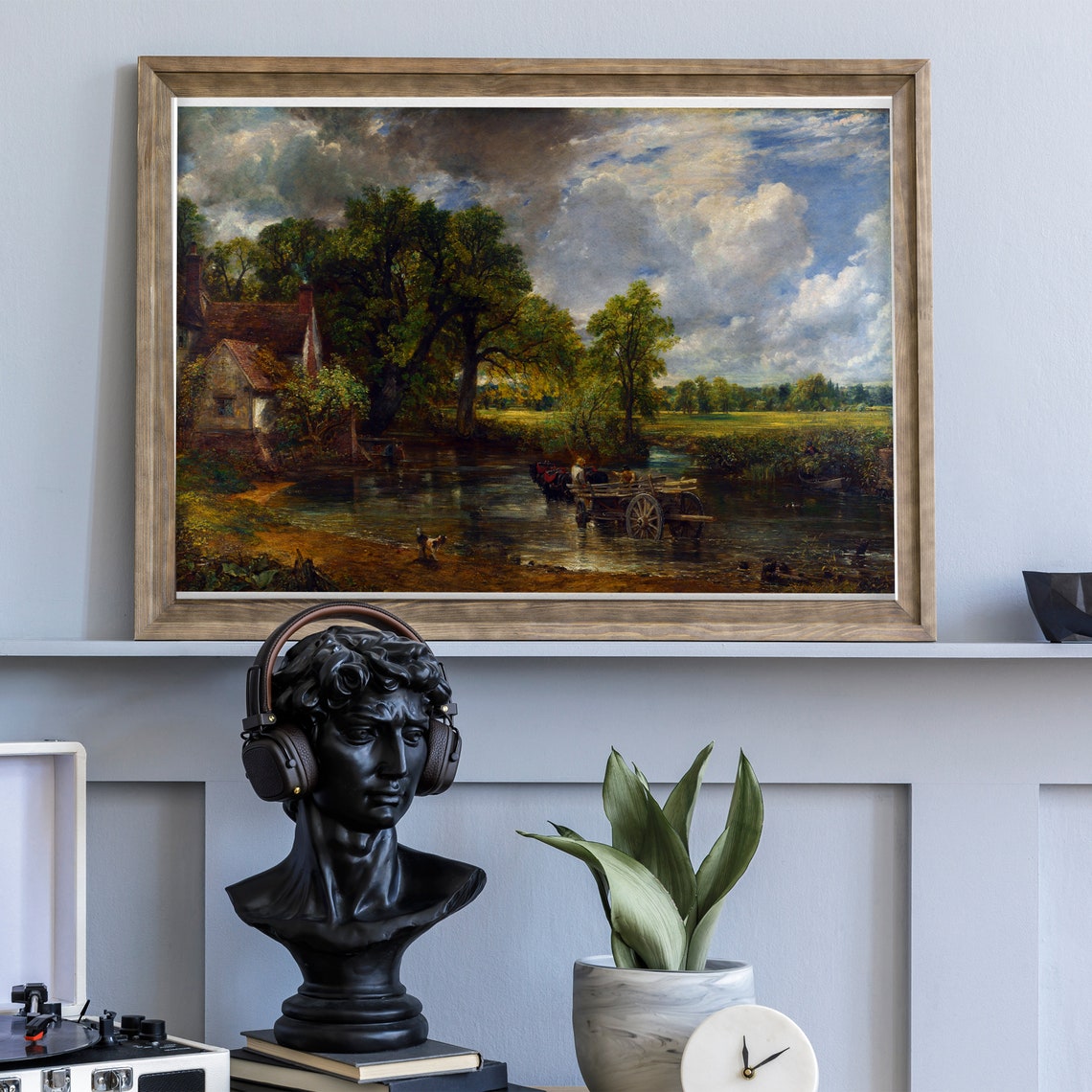 John Constable, the Hay Wagon, 1821, Famous Wall Decor, Vintage Canvas ...