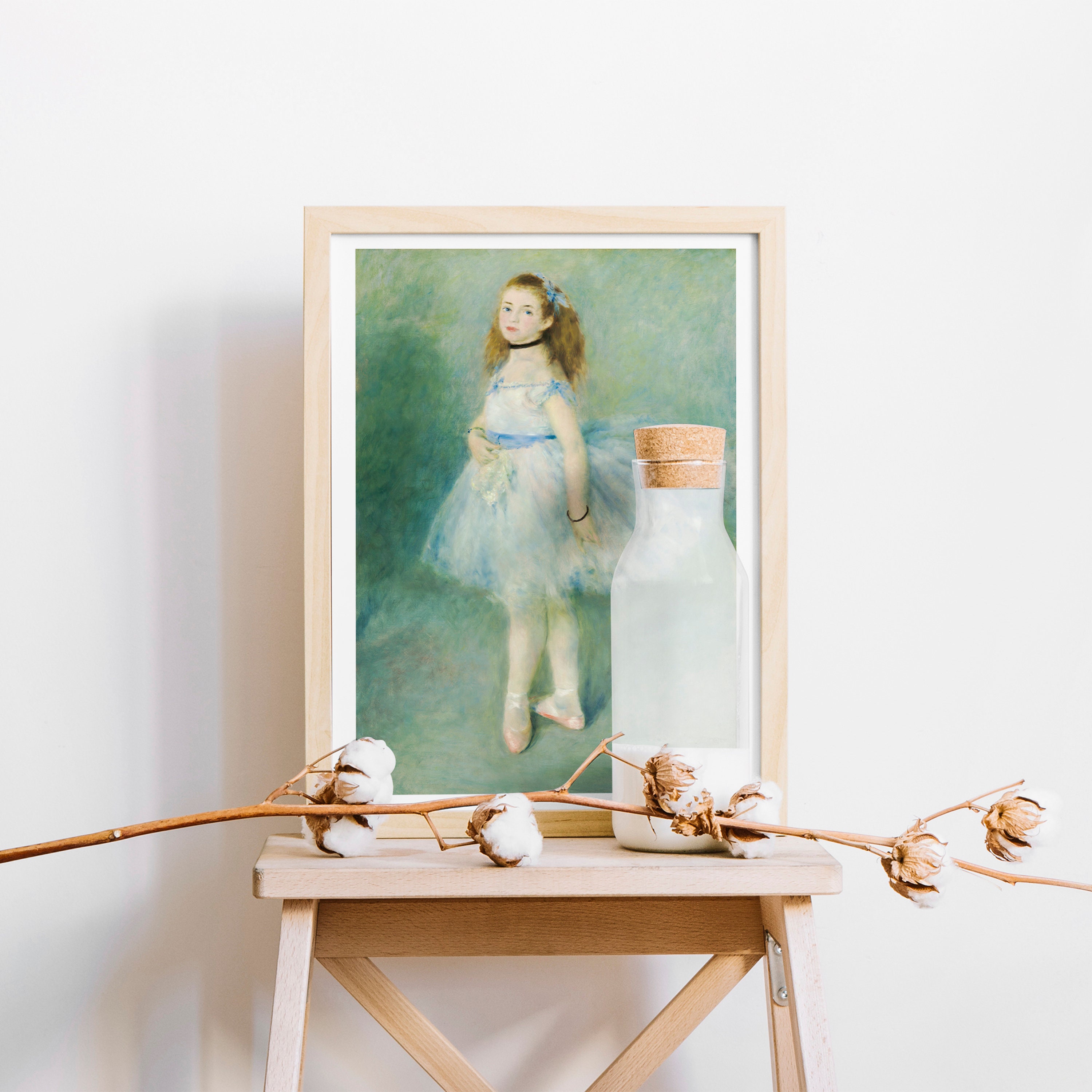 Pierre-auguste Renoir the Dancer 1874 Living Room Wall - Etsy UK