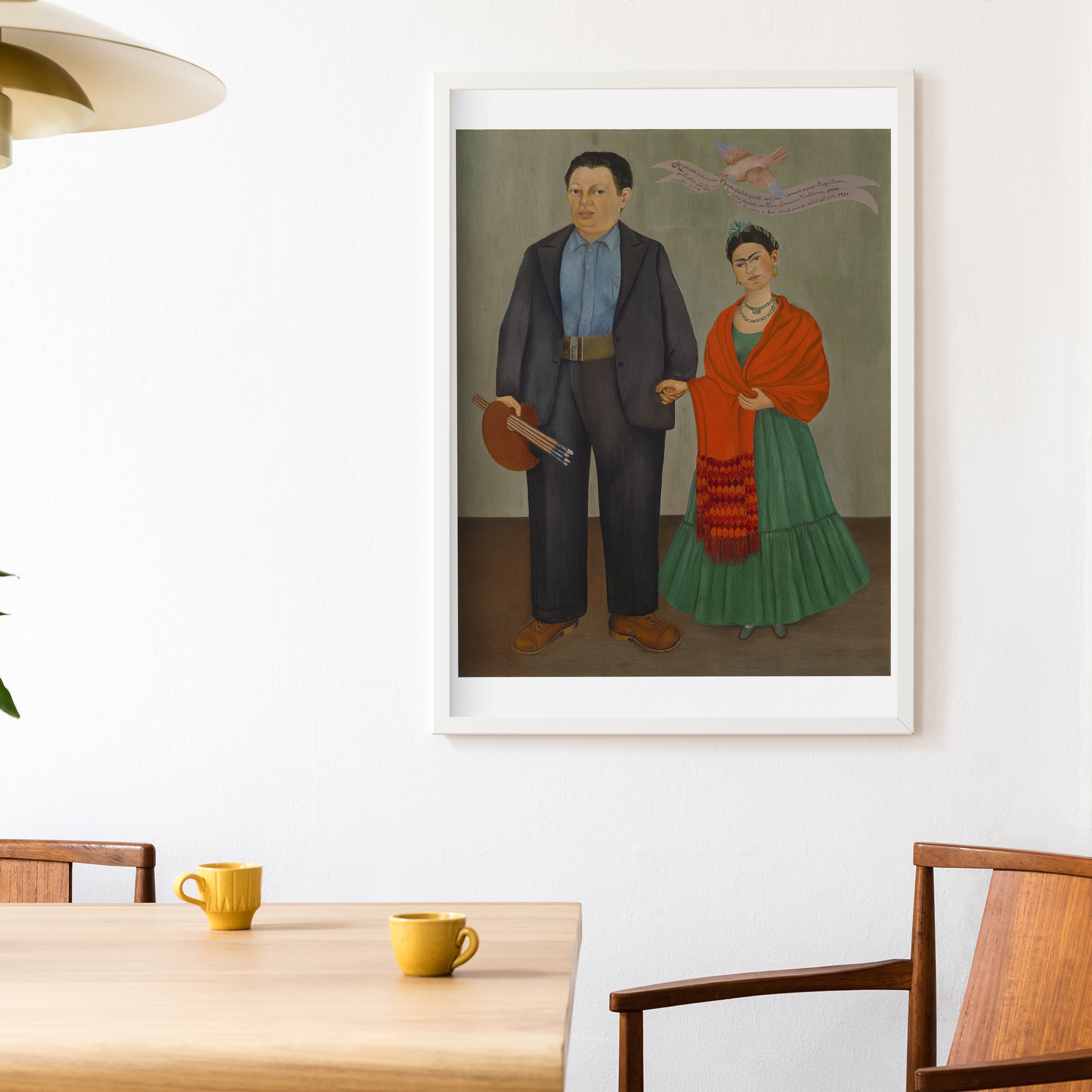 Frida Kahlo, Frieda and Diego Rivera, 1931, Living Room Wall Décor ...