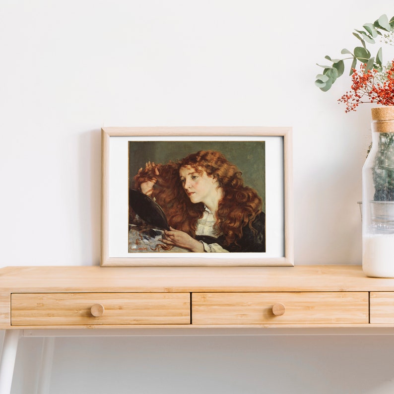 Gustave Courbet Jo the Beautiful Irish Girl 1866 Wall Décor - Etsy