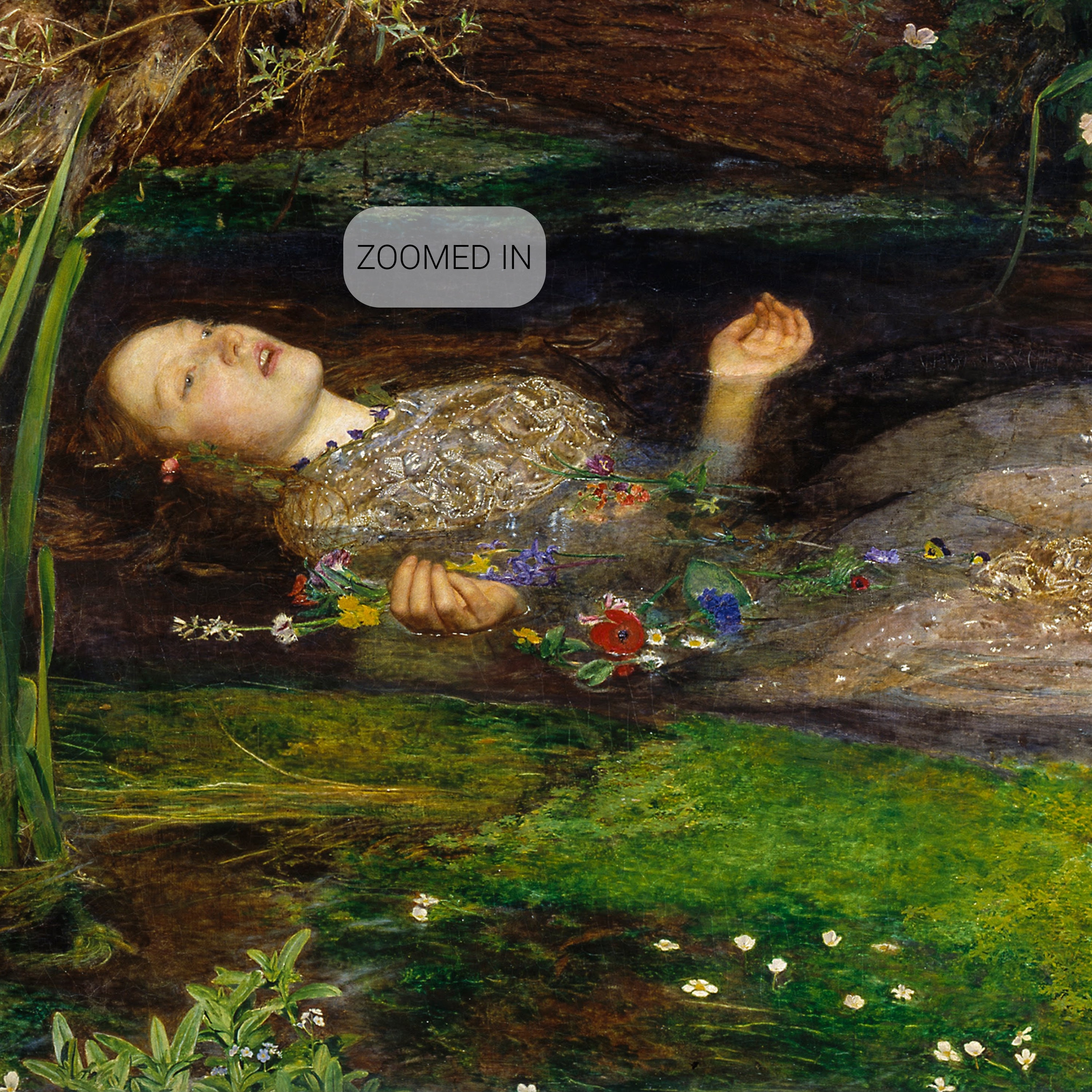 John Everett Millais, Ophelia, 1851, William Shakespeare's Hamlet ...