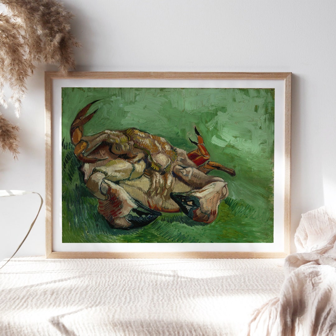 Vincent Van Gogh, A Crab on Its Back, 1888, Living Room Decor, Premium ...