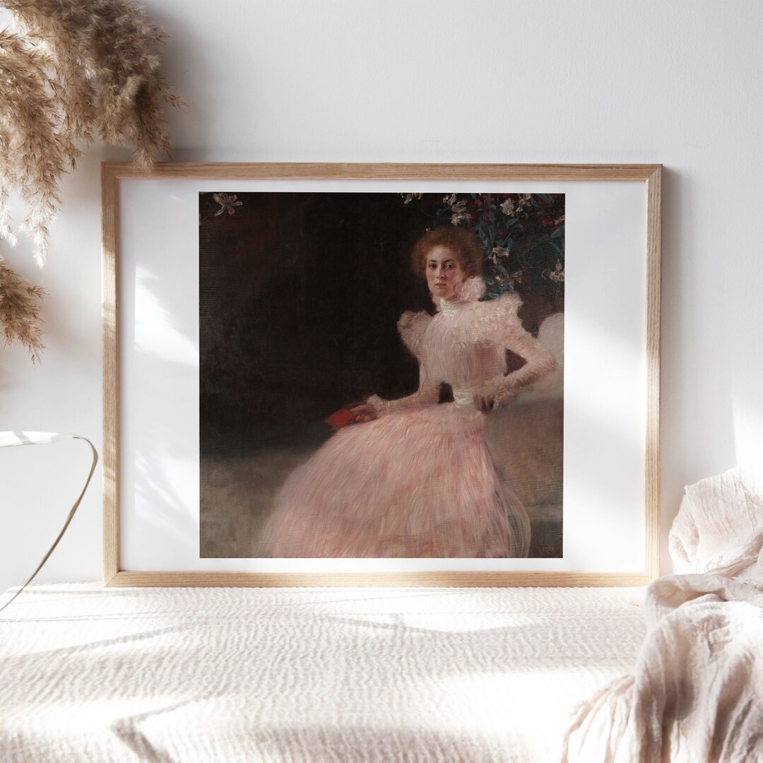 Gustav Klimt Sonja Knips 1898 Living Room Wall Décor - Etsy UK