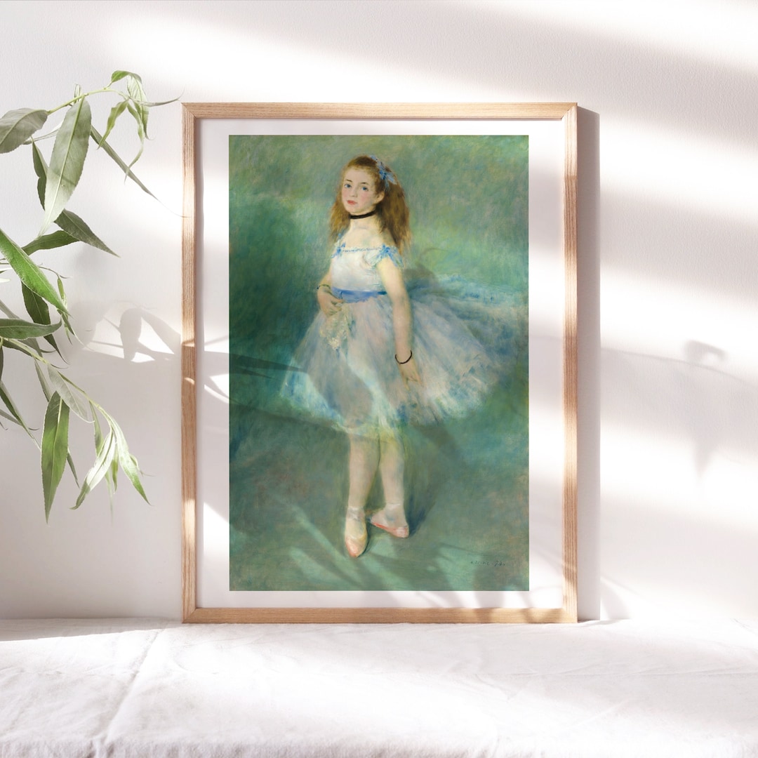 Pierre-auguste Renoir, the Dancer 1874, Living Room Wall Décor, Premium ...