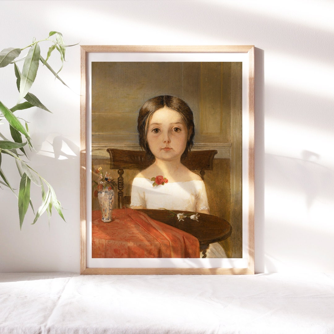 Ford Madox Brown, Millie Smith, 1846, Fine Art Poster, Moody Wall Décor ...