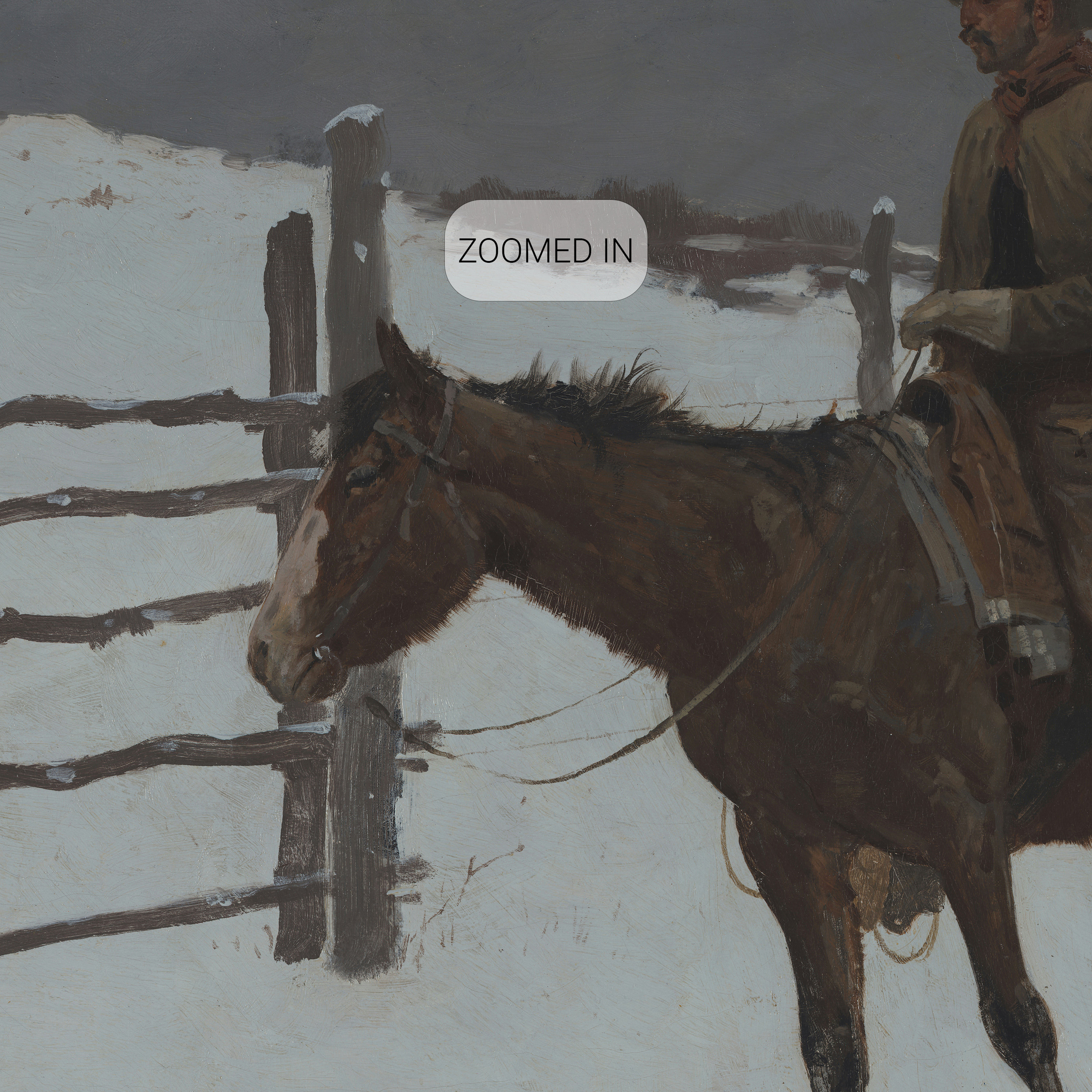 Frederic Remington, the Fall of the Cowboy, 1895, Kitchen Wall Décor ...