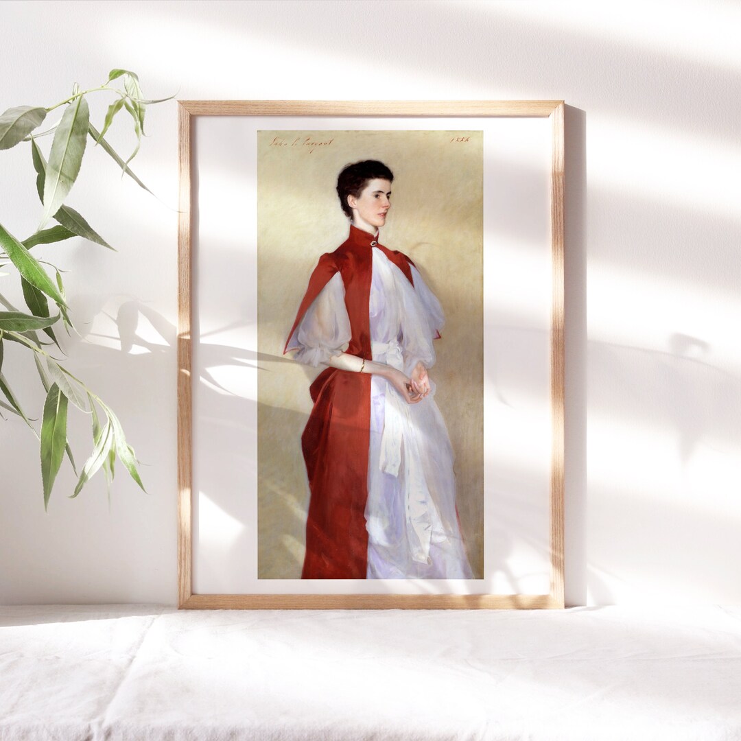 John Singer Sargent, Portrait of Mrs Robert Harrison 1886 Fine Art ...